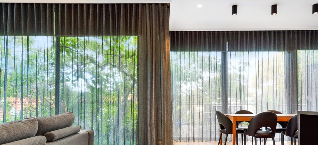 Blockout Blinds and Sheer Curtains most modern look