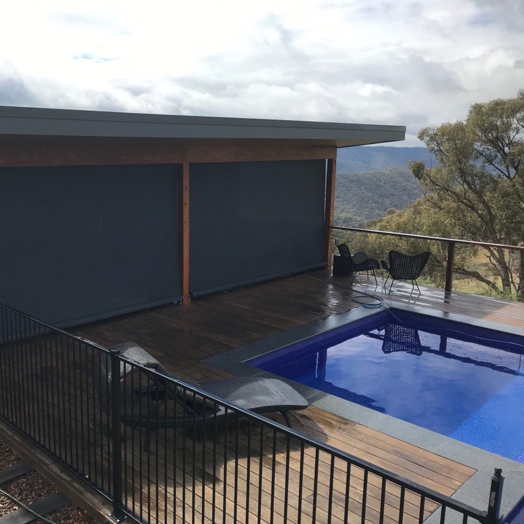 Straight Drop Awnings | Delux Blinds