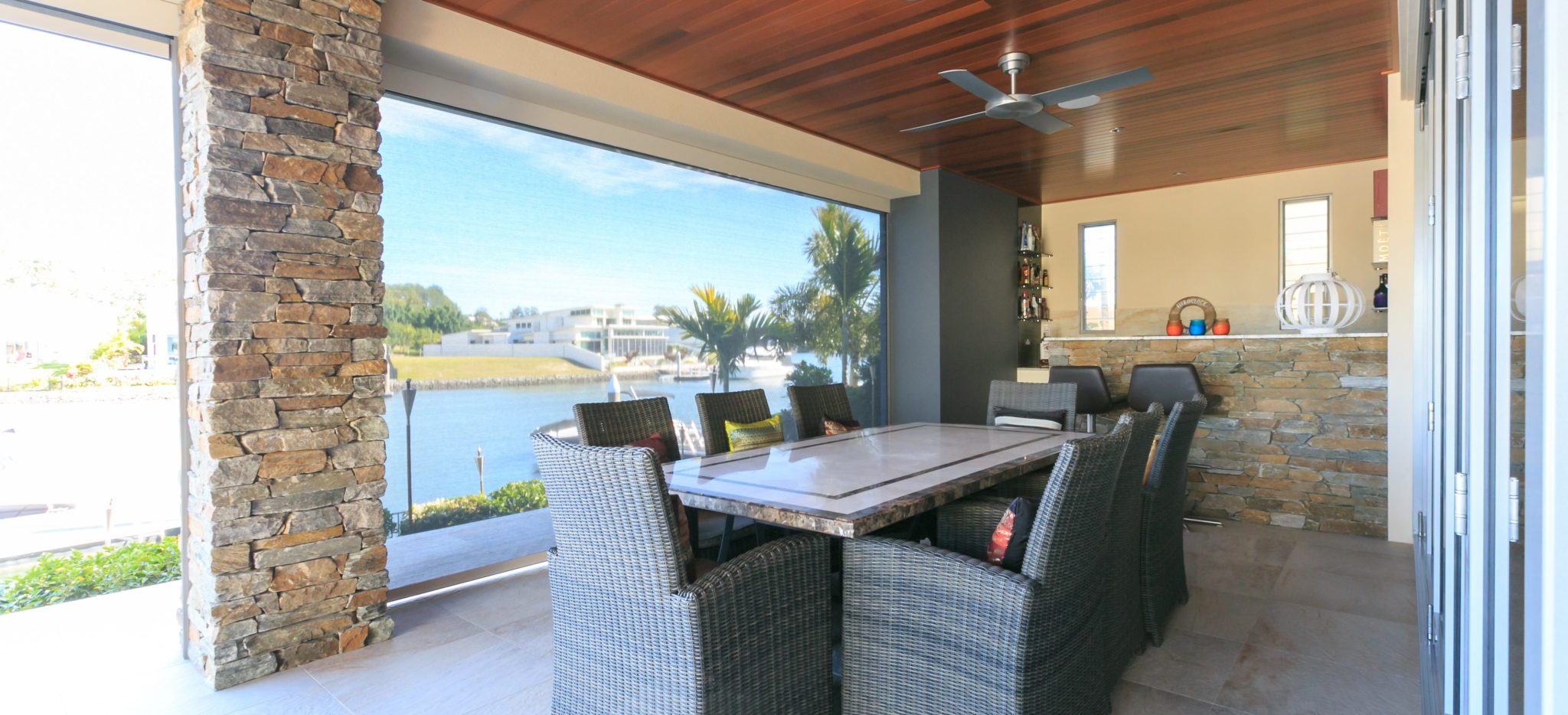 Zipscreen Blinds are No.1 for enclosing your outdoor area